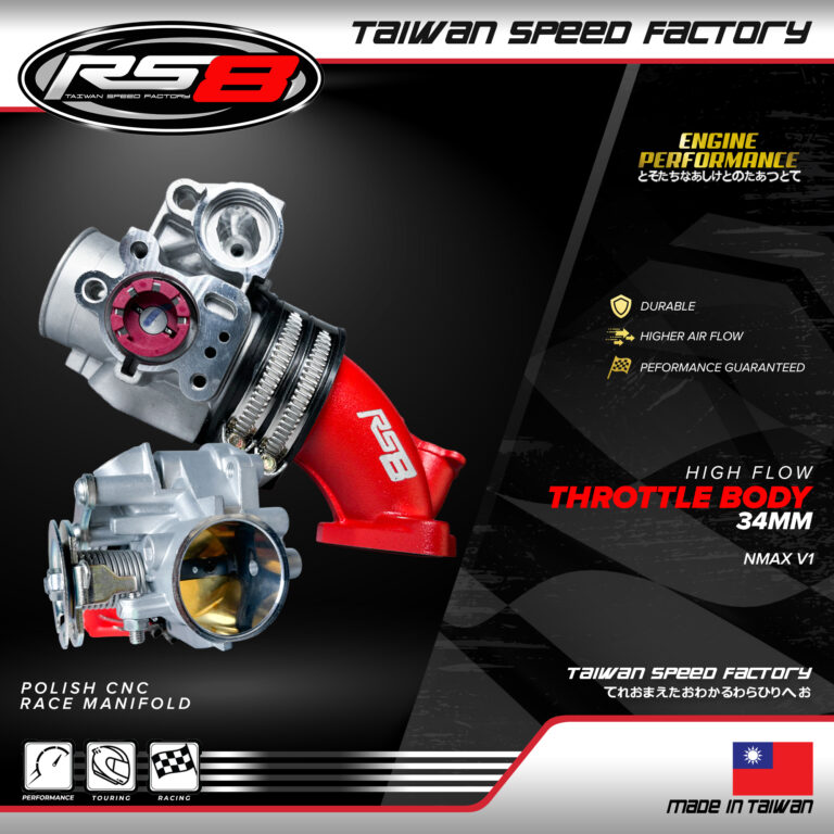 RS8 FORGED CYLINDER BLOCK KIT NMAX / AEROX - RS8