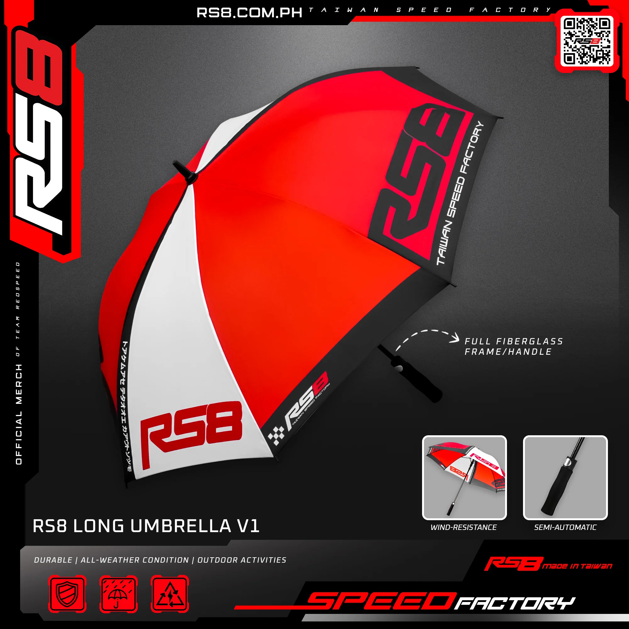 RS8 LONG UMBRELLA V1 - RS8