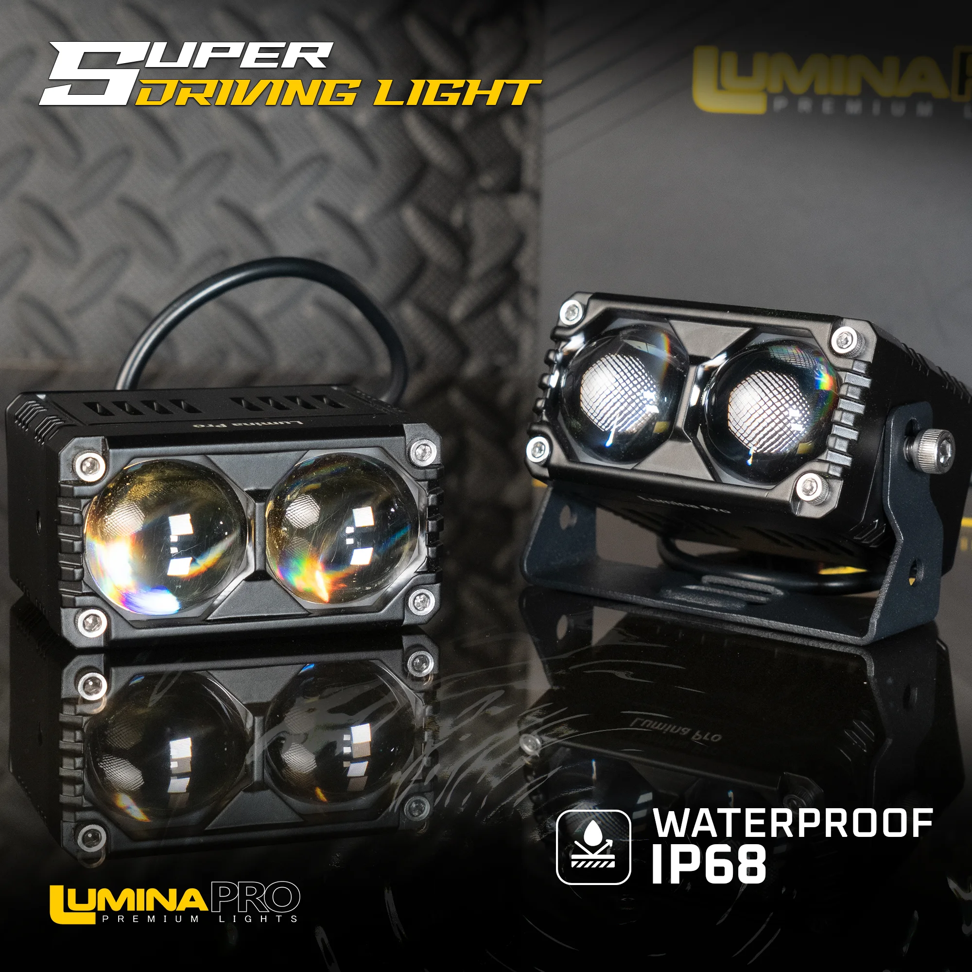 LUMINA SUPER DRIVING LIGHT 2X2 B - RS8
